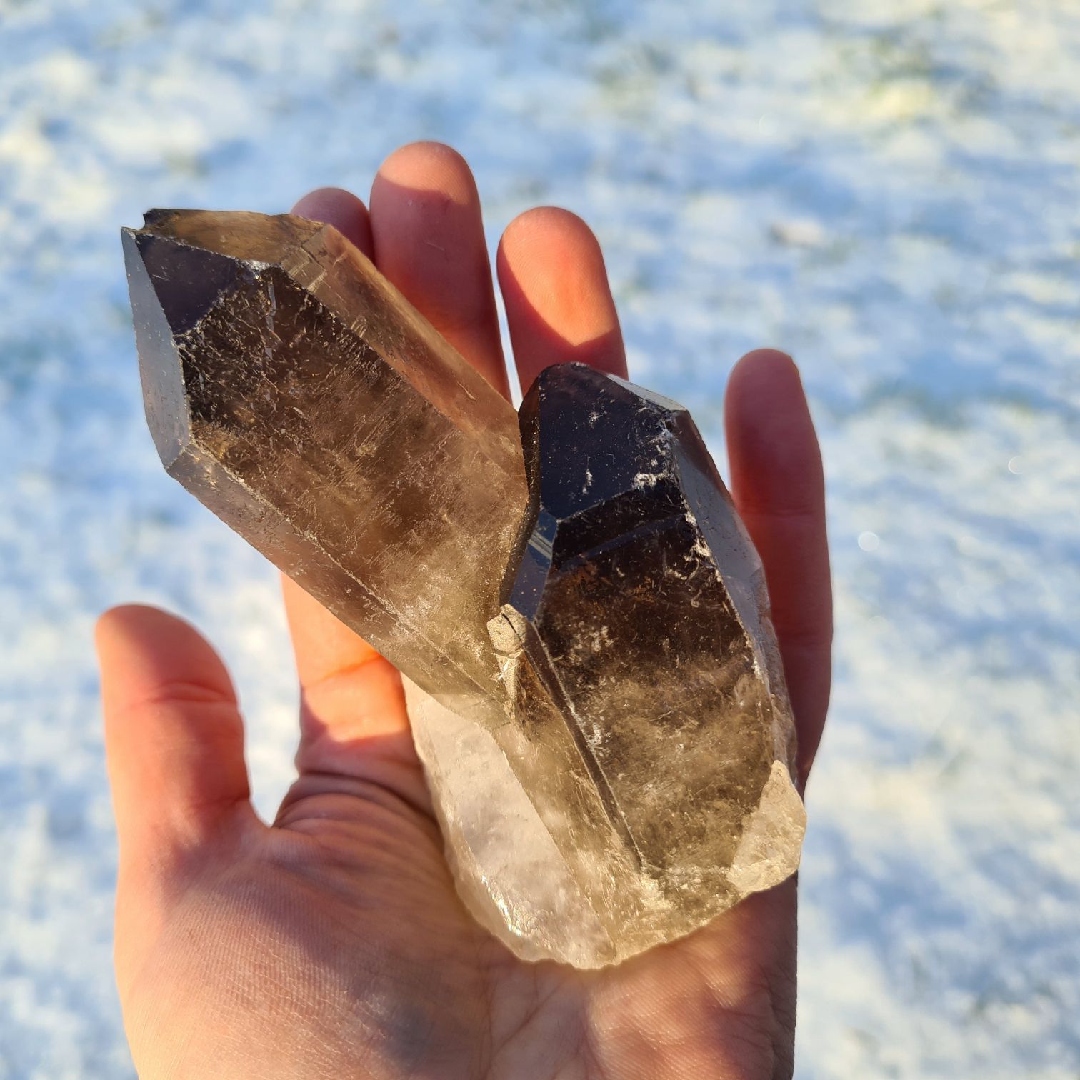 Dūminis kvarcas 227 g - Gydomieji Akmenys